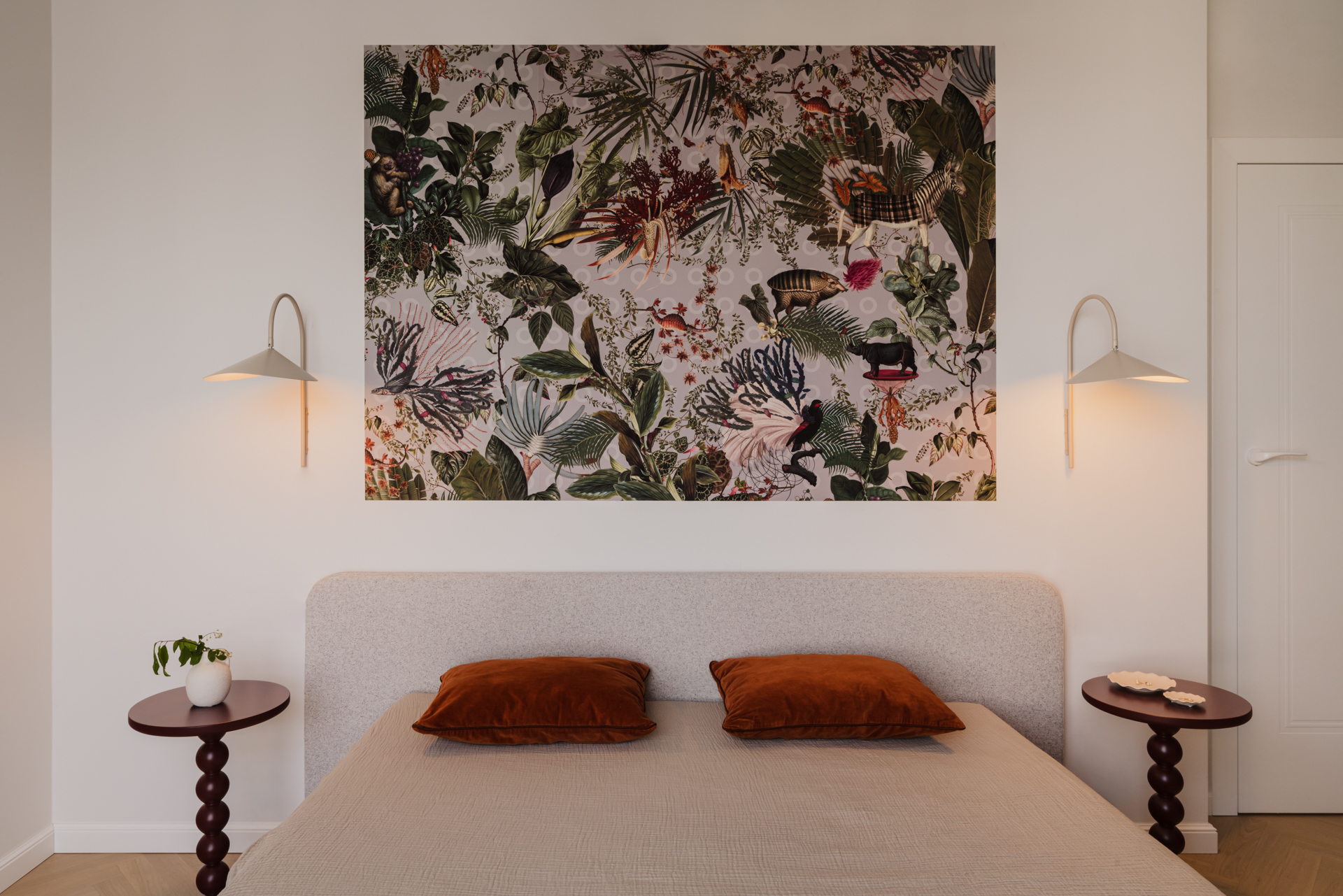 ZASOBY STUDIO — Earth color palette – apartment in Warsaw